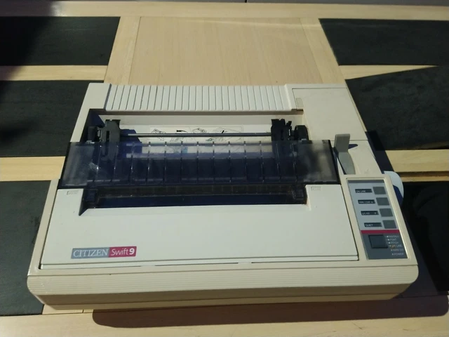 VINTAGE CITIZEN SWIFT 9 Dot Matrix Printer. Model AH20-M01 £25.00 ...