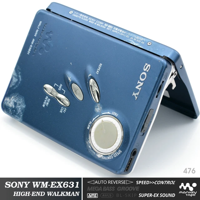PROFESSIONALLY RESTORED!! SONY WM-EX631 Walkman Portable Cassette Tape ...