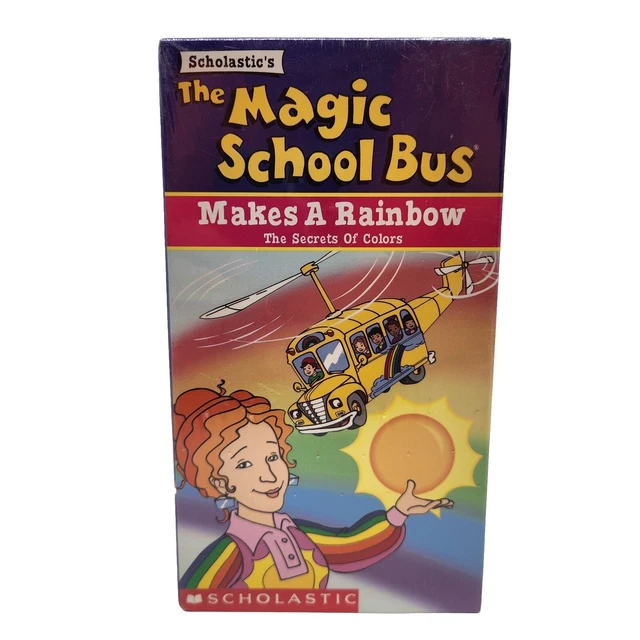 THE MAGIC SCHOOL Bus Makes A Rainbow VHS Video Tape PBS Kids Watermark ...