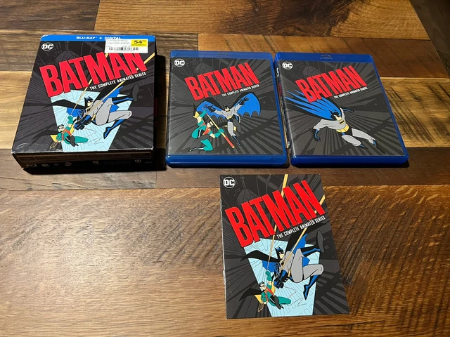 BATMAN THE COMPLETE Animated Series Blu ray*Warner Bros*Boxset*12 Disc ...