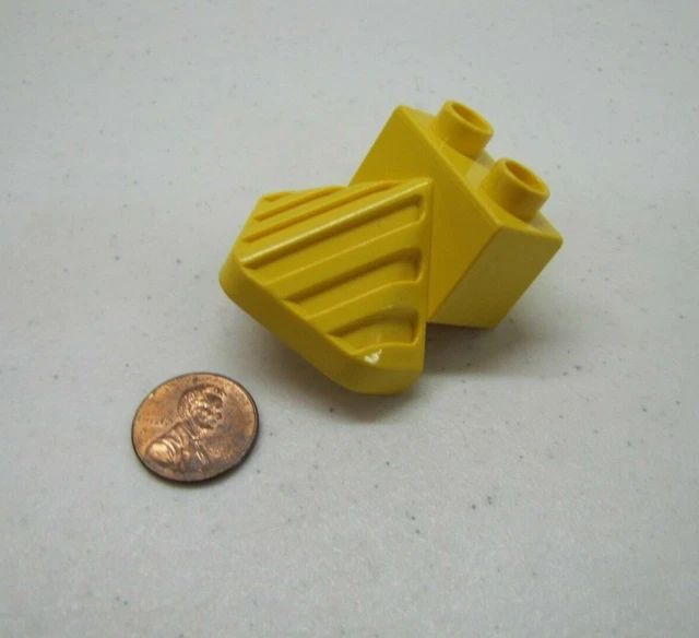 LEGO DUPLO YELLOW Train Cow Catcher Tank Engine Locomotive Part Piece ...
