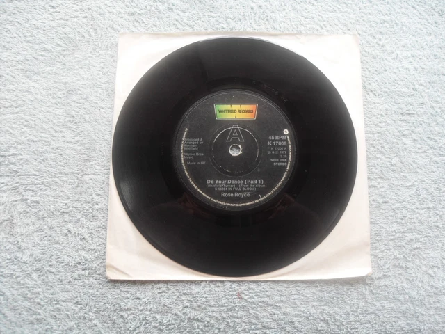 ROSE ROYCE DO You Dance Part 1 Winfield Records Uk 7" Vinyl Single Record Disco EUR 1,64 ...