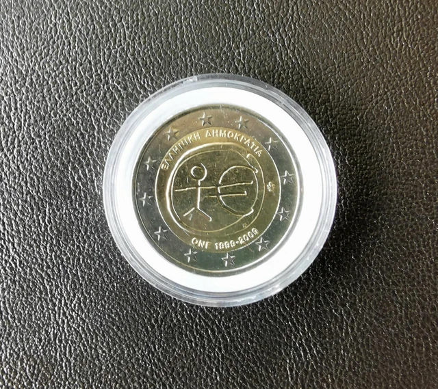 PIÈCE 2 EUROS eaahnikh ahmokpatia one 1999 2009 - SUP EUR 1.250,00 ...