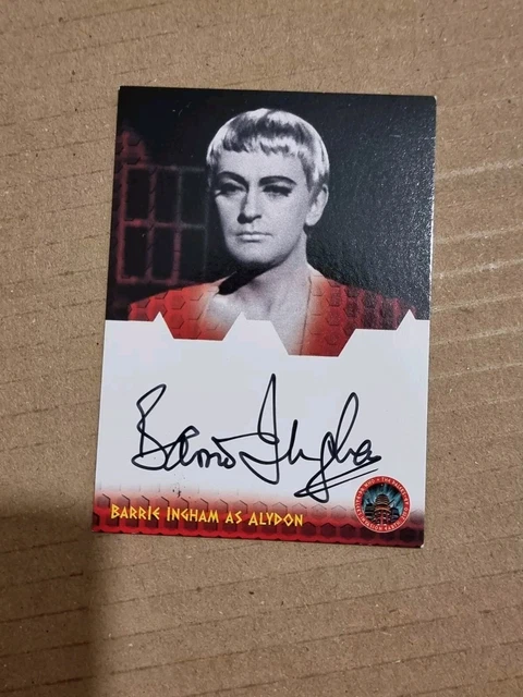 DOCTOR WHO DALEKS Invasion Of Earth 2150Ad Autograph Trading Barrie ...