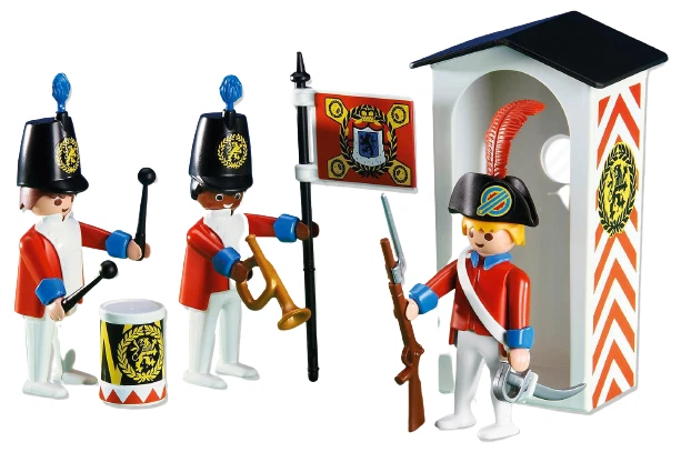 PLAYMOBIL 6413 GARDE Royale Avec Guérite 2014 RARE SCELLÉ NEUF EUR 34 ...