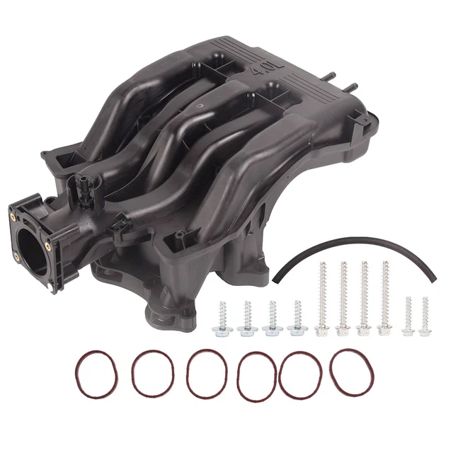 UPPER PLASTIC INTAKE Manifold Fits Ford Explorer Mountaineer 4.0L V6 ...