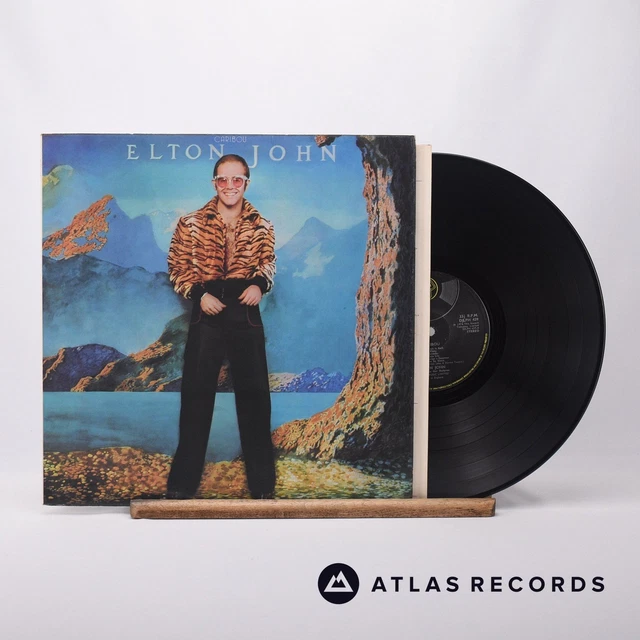ELTON JOHN CARIBOU LP Album Vinyl Record 1974 DJLPH 439 DJM Records ...