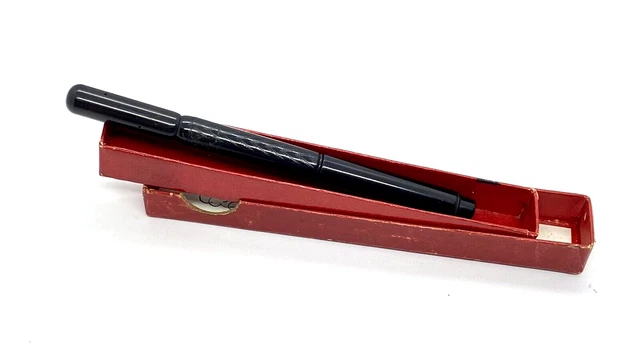 VINTAGE WHS SELF Filling Fountain Pen In Box In Bchr Made In England In ...
