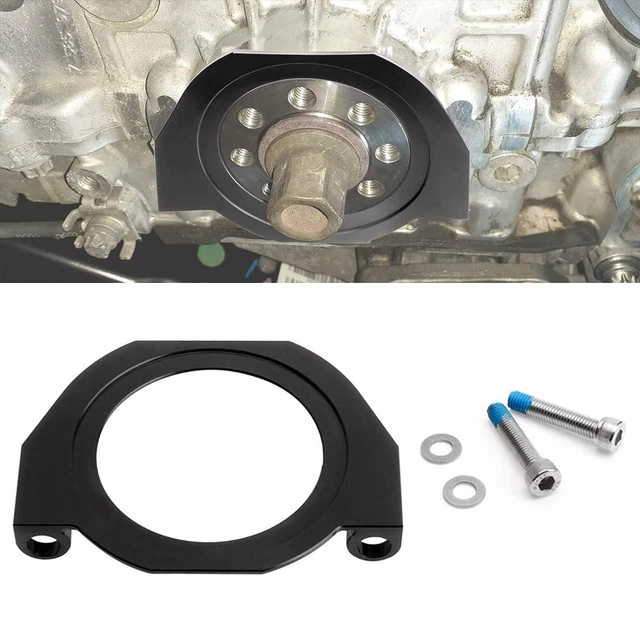 CRANK SEAL SERPENTINE Belt Guard Upgraded Kit For BMW N54 N55 N52 S55 ...