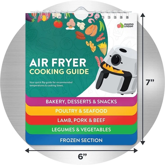 CHEAT SHEET COOKING Schedule Calendar Style Refrigerator Sticker Air ...
