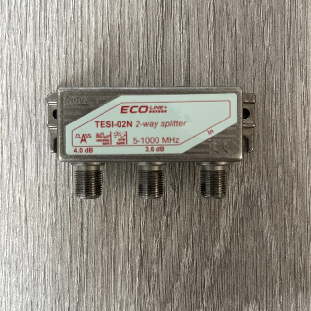1X TRATEC ECOLINE ESI-02N 2-way splitter £4.35 - PicClick UK