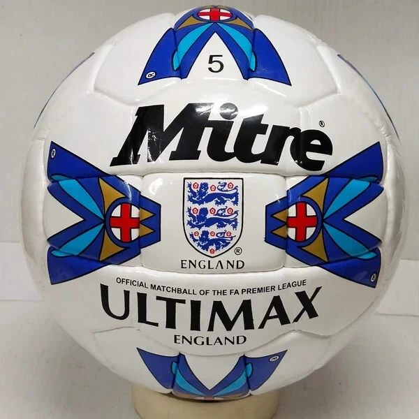 *RARE* MITRE ULTIMAX England | official match ball 90's| Size 5 £39.59 ...