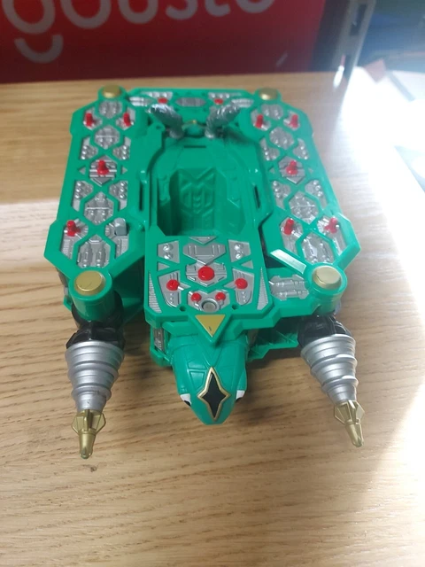 POWER RANGERS NINJA Storm 2002 Dragonforce Tank To Dragon Zord Vehicle ...