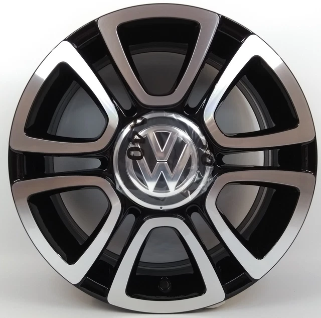 SET OF FOUR New Genuine Vw Up 16” Gloss Black Triangle Alloy Wheels X4 ...