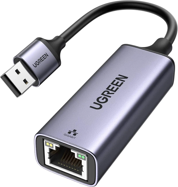 UGREEN USB ETHERNET Adapter, USB 3.0 to1000 Mbps Gigabit Network ...