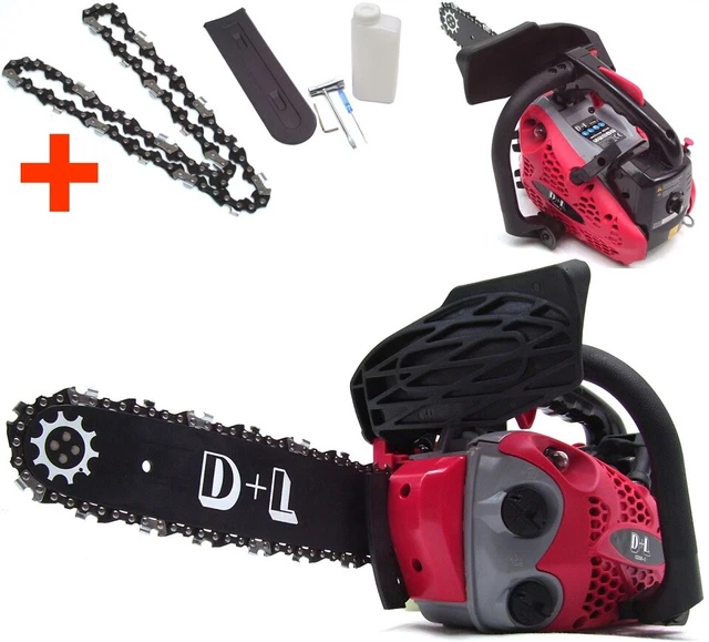 MOTOSEGA DA POTATURA barra 24cm motore a scoppio da 1,5 Hp leggera ...