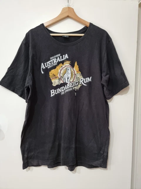 BUNDABERG RUM T-SHIRT Adult Size XL - This is How Australia Makes Rum ...