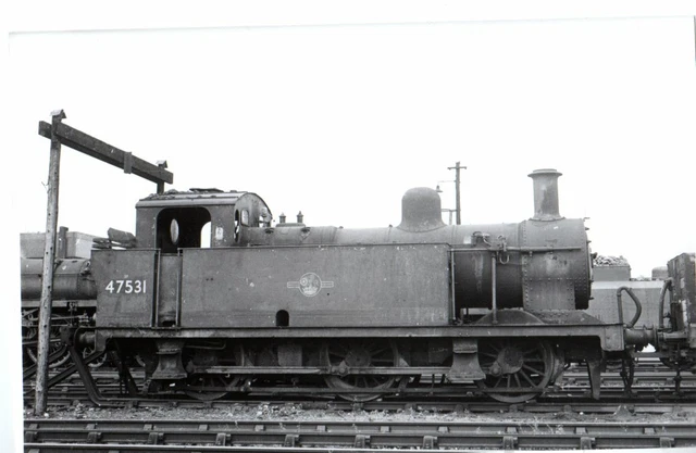 RAIL PHOTO LMS 060t 47531 Willesden shed London LNWR £2.39 - PicClick UK