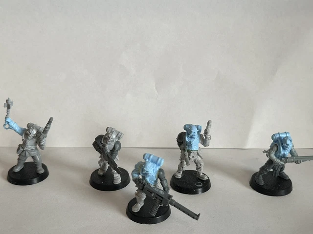 WARHAMMER 40K FORGEWORLD Chaos Cultist Renegade Enforcers Built Rare ...
