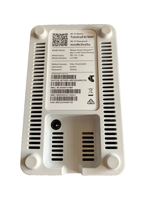 TELSTRA SMART MODEM gen 2 with voice backup and power supply $9.99 ...