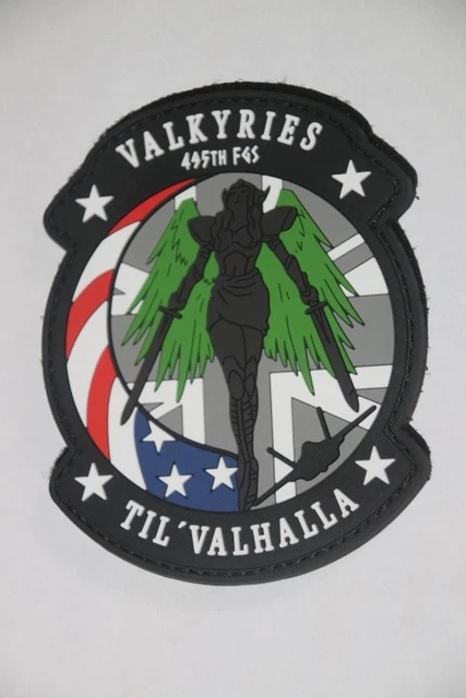 USAF F-35A 495TH FGS Valkyries Fighter Generation Squadron Patch Til ...
