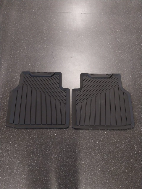 AUDI Q4 E-TRON 2022 Onwards Rear Rubber Floor Mats 89A061511041 Genuine ...