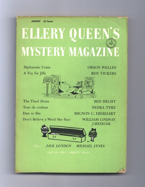 ELLERY QUEEN'S MYSTERY Magazine Vol. 28 #2B FN+ 6,5 1956 EUR 10,76 ...