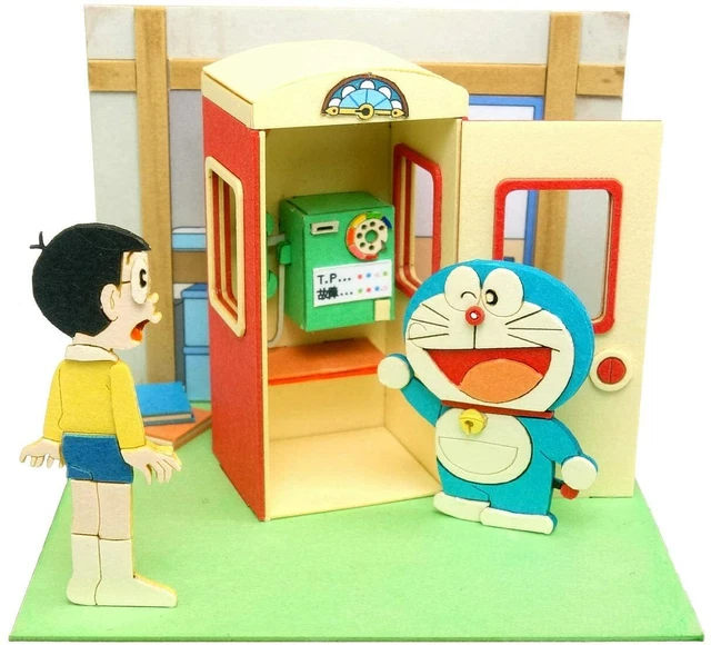 SANKEI ART KIT Papercraft Doraemon Series Doraemon / Moshimo Box from ...