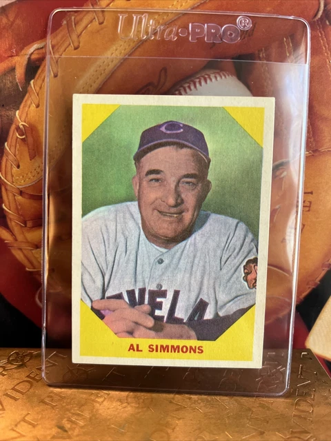 1960 (JVB-552) #32 Al Simmons Philadelphia Athletics/Chicago White Sox ...