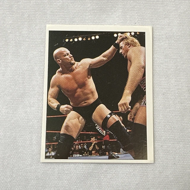 1997 WWF WWE Panini Superstars pierre froide STEVE AUSTIN RC ...