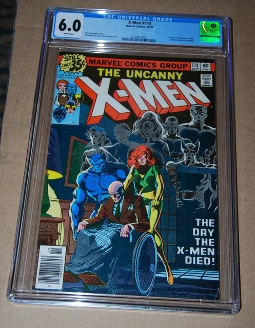 UNCANNY X-MEN 114 CGC 6.0 Marvel Comics 1978 Certifié Guaranty ...