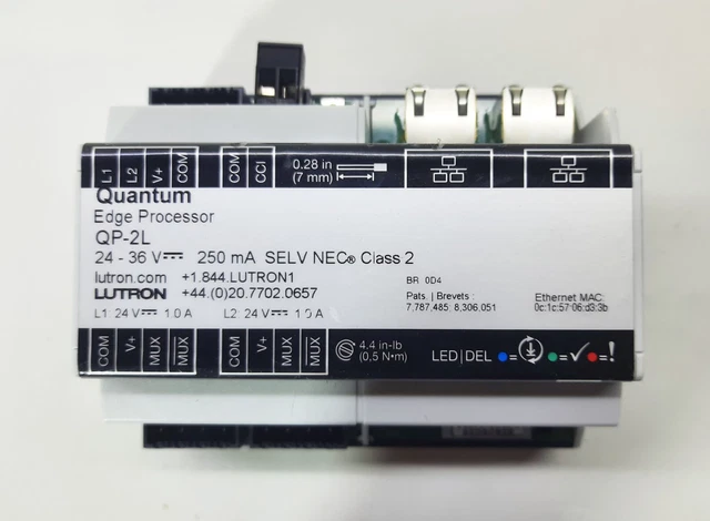 LUTRON QP-2L QUANTUM Edge Processor - USED - VERY GOOD £2,940.40 ...