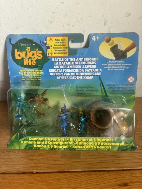 DISNEY PIXAR A Bug’s Life Battle Of The Ant Brigade Mattel New £9.97 ...