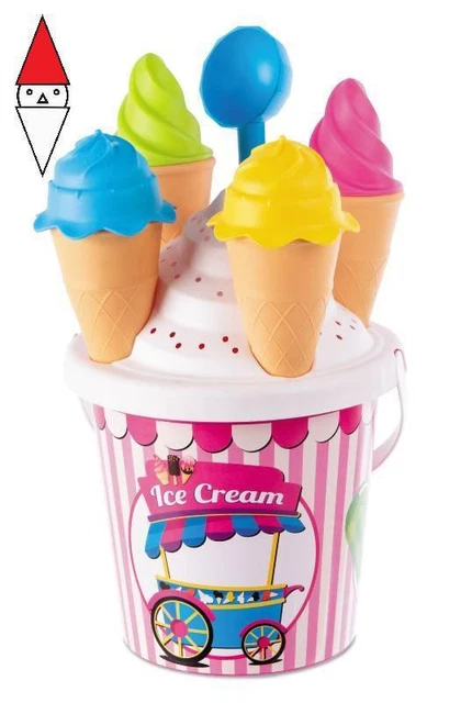 GIOCO ESTIVO MONDO Mondo Bucket Ice Cream Girl Scx12 EUR 9,31 - PicClick FR