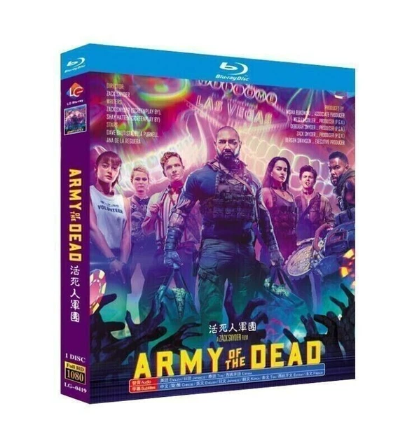 ARMY OF THE Dead: Blu-ray Movie DVD(2021) 1-Disc All Region New Boxed ...
