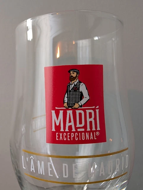 *BEER GLASS* 🎩MADRI EXCEPTIONAL 🎩 16oz $17.10 - PicClick CA