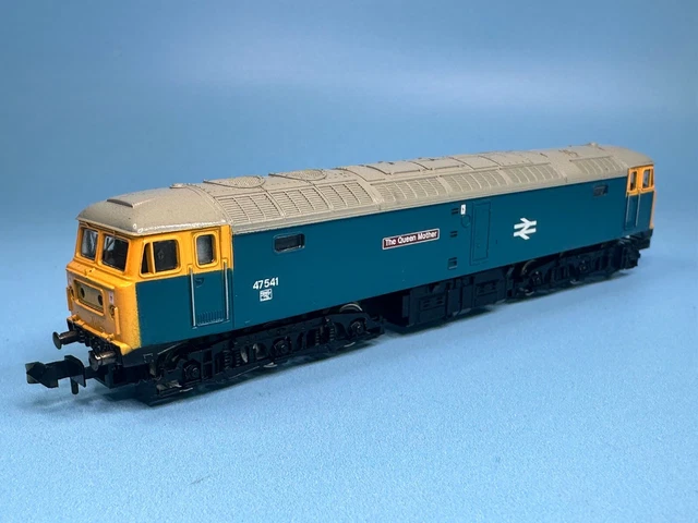 MINITRIX CLASS 47 Blue 47541 The Queen Mother N GAUGE £95.00 - PicClick UK