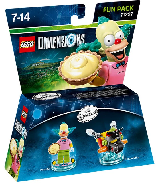 LEGO DIMENSIONS FUN Pack Simpsons Krusty Clown 71227 Lego EUR 22,12 ...