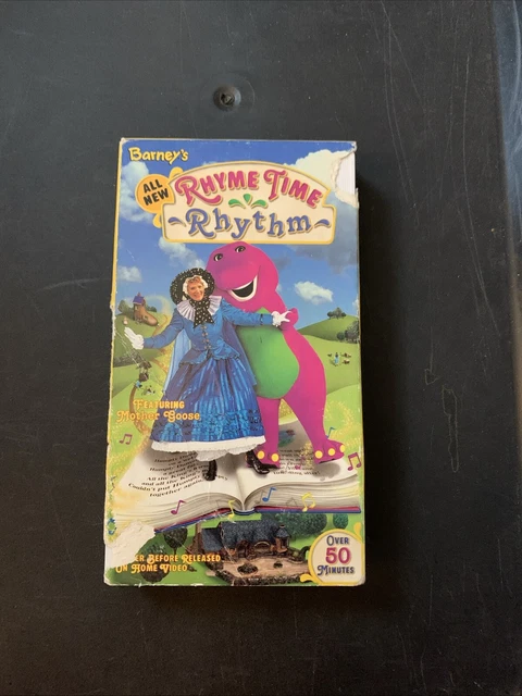 BARNEY RHYME TIME rhythm vhs £3.55 - PicClick UK