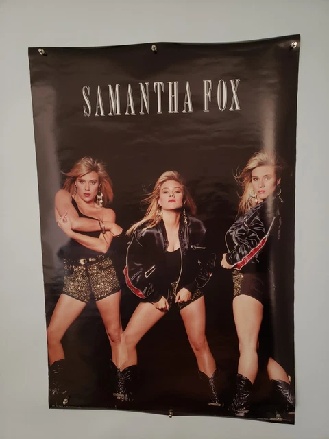 Samantha Fox Vintage Poster FOR SALE! - PicClick UK