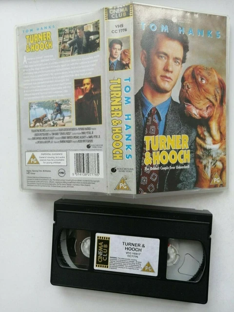 TURNER AND HOOCH VHS Video 1989 Buddy Cop Comedy Tom Hanks £9.00 - PicClick UK