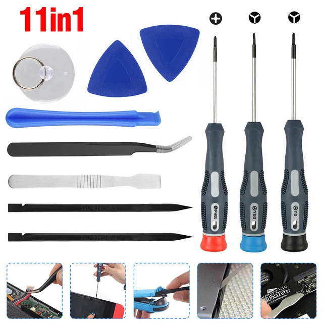 FOR NINTENDO SWITCH Joy-Con Console Screwdriver Set Full Repair Triwing ...