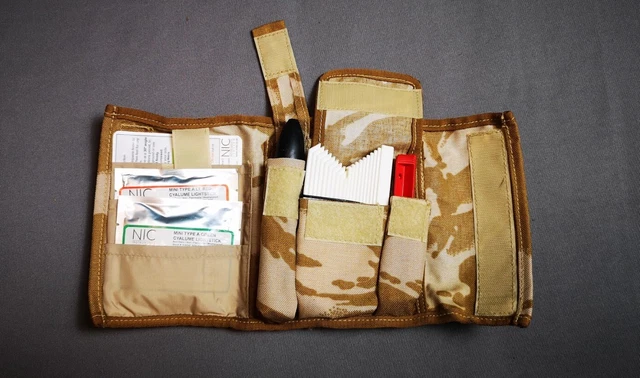 BRITISH ARMY PERSONAL Mine Extraction Kit Equipment PMEK Desert Bag ...