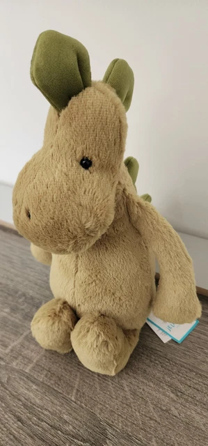 JELLYCAT BASHFUL DINO Meduim BNWT 31 cm £37.05 - PicClick UK