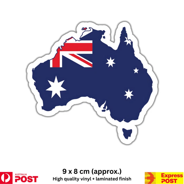 AUSTRALIA FLAG MAP Car Aussie Sticker Decal Boat UTE Truck $7.99 ...