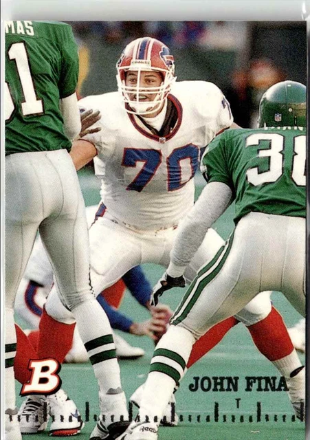 1994 TOPPS BOWMAN John Fina Buffalo Bills #131 EUR 2,20 - PicClick FR
