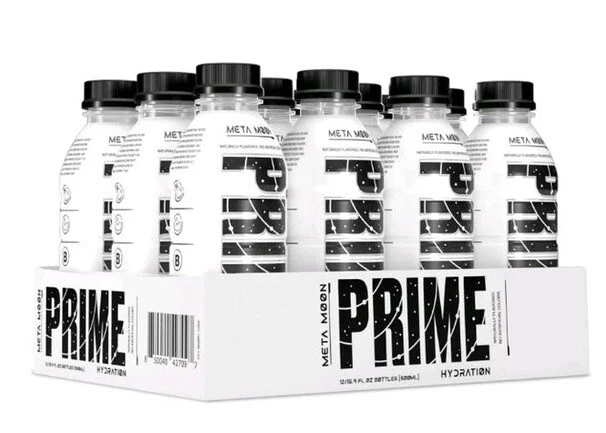 Prime Hydration Drink Ksi Logan Paul Meta Moon 12 Pack Limited