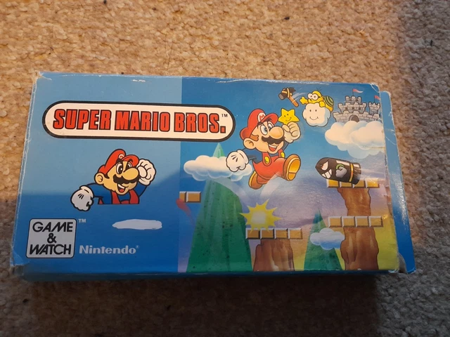 GAME WATCH SUPER MARIO BROS. Super Mario Bros. Famicom Grand Prix F1 ...