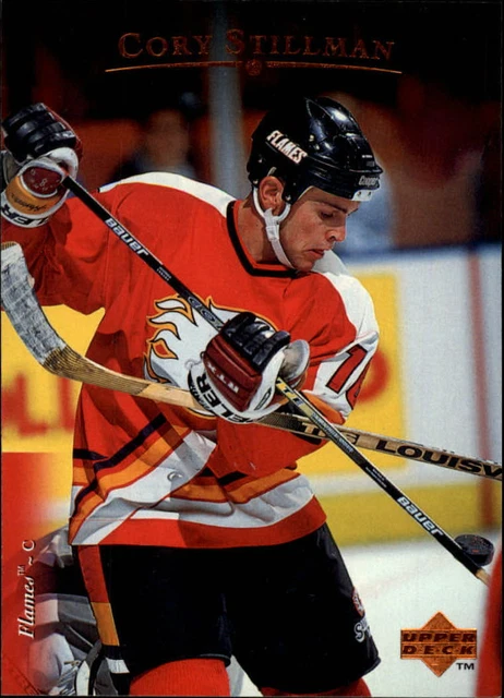 CARTE DE HOCKEY 1995-96 Upper Deck Calgary Flames #283 Cory Stillman EUR 2,21 - PicClick FR