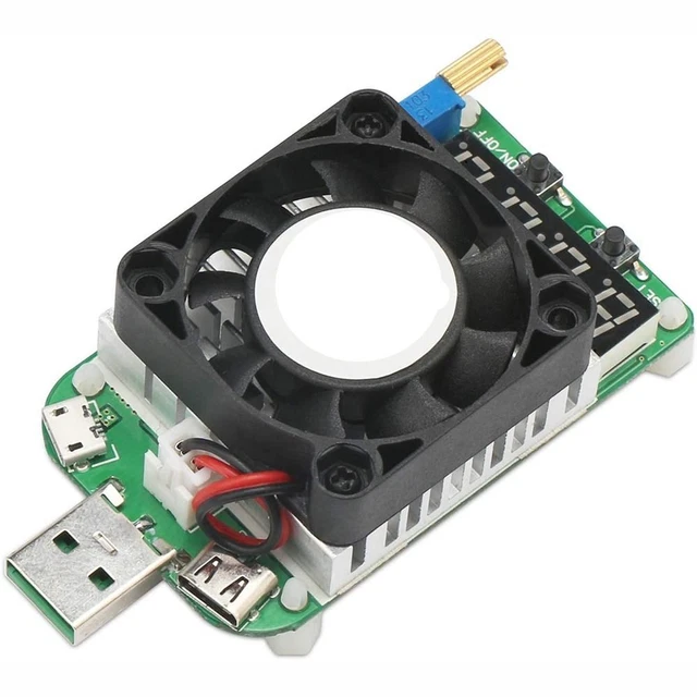 USB&TYPE C INTERFACE USB Load Tester 25W LD25 Resistor Module Charger ...